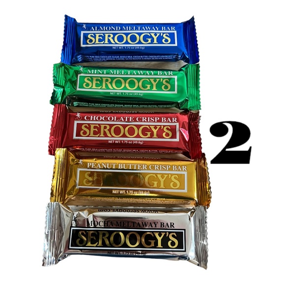 Seroogy’s | Dining | Seroogys Chocolate Candy Bars Variety Pack Of 5 ...
